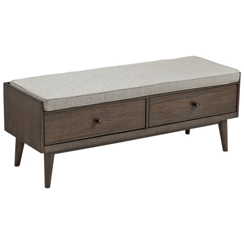 Ashley Furniture Chetfield Beige/Brown Storage Bench - A3000248