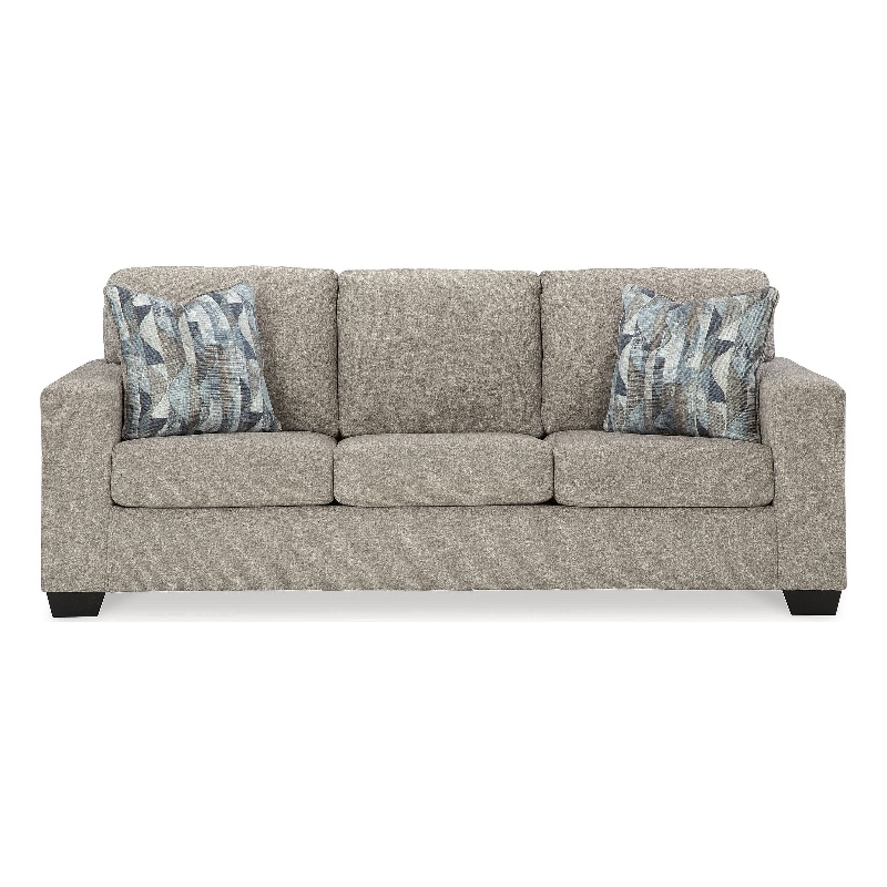 Signature Design by Ashley Deltona Parchment Sofa with Decorative ...
