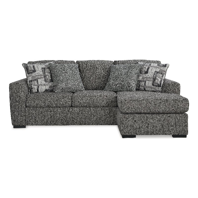 Signature Design by Ashley Gardiner Pewter Sofa Chaise ...