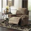 Signature Design by Ashley Larkinhurst Rocker Recliner in Earth | Cymax ...