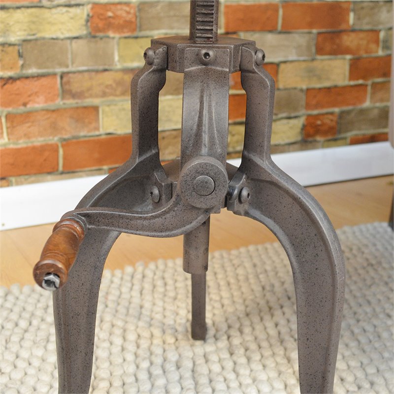 Carolina Classics Tanvi Adjustable Crank Accent End Table | Cymax Business