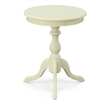 Carolina Classics Gilda Side Table in Antique Ivory | BushFurnitureCollection.com