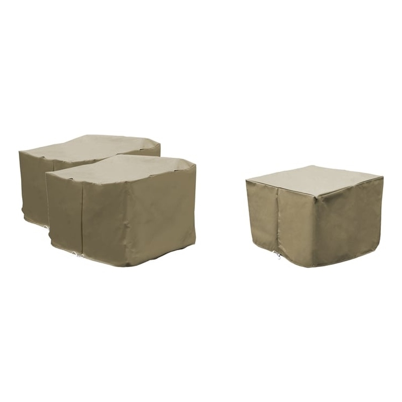 TK Classics Coast Patio Protective Cover Set 03a in Beige | Homesquare