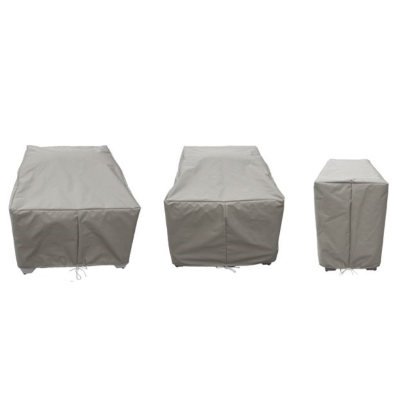 VENICE-06d Protective Cover Set in Gray | Homesquare