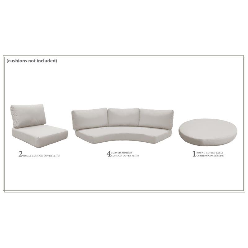 TK Classics Cover Set in Beige for FLORENCE-11b | Homesquare