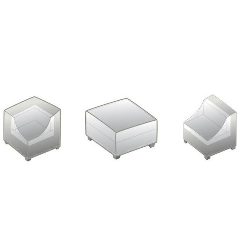 TKC Venice 5 Piece All Weather Cover Set in Beige | Homesquare