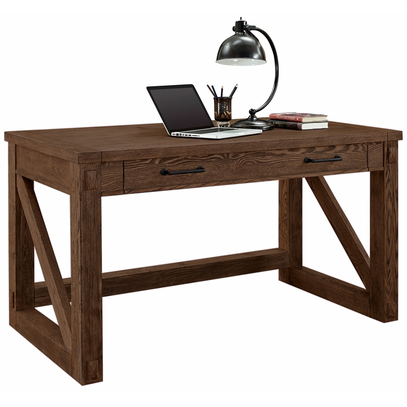 Martin Furniture Avondale Wood Writing Desk with USB Connections in ...