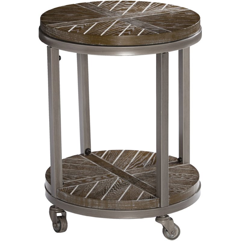 Round End Tables, Round End Table, Round Side Tables | Cymax.com