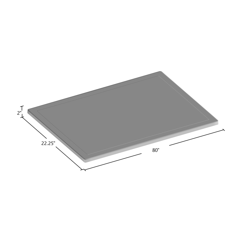 Furniture of America Golda Fabric 2-Inch Queen Bunkie Board in White ... Furniture of America Golda Fabric 2-Inch Queen Bunkie Board in White ...