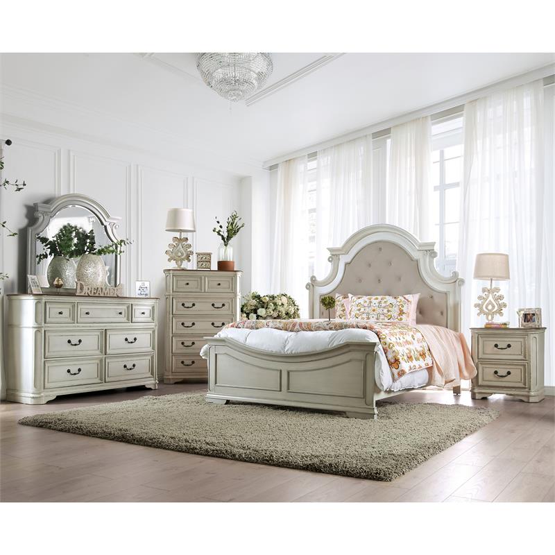 Furniture of America Mayves Transitional Wood 7-Drawer Dresser in ... Furniture of America Mayves Transitional Wood 7-Drawer Dresser in ...