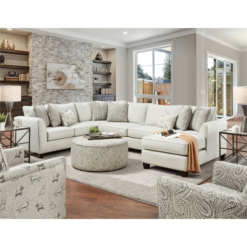 J shaped couch store