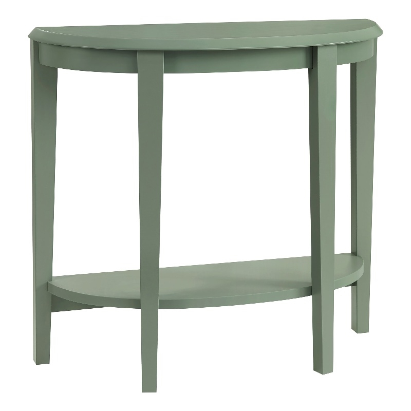 Furniture of America Eski Wood Console Table with Bottom Shelf in Sage ...