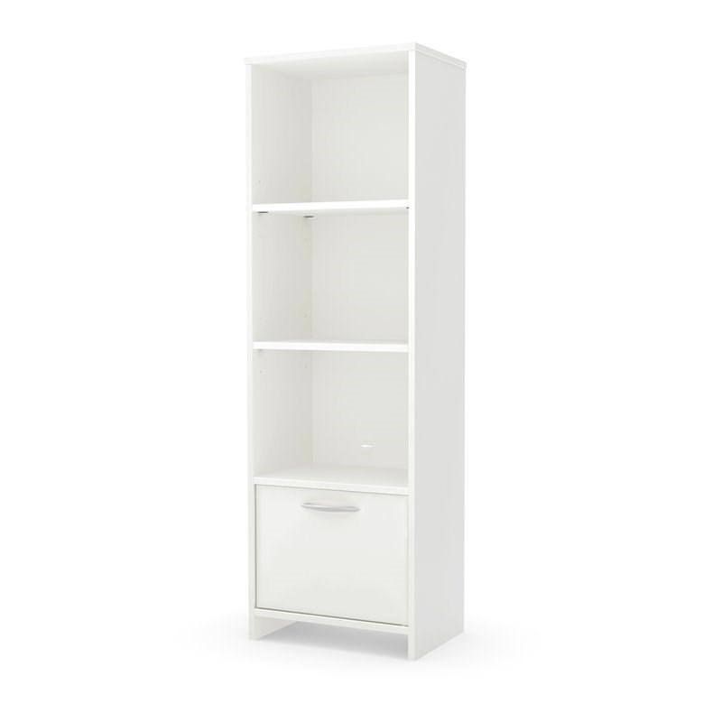 South shore white bookcase store