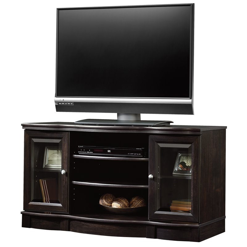 Pemberly Row 47" Panel TV Stand in Estate Black - PR-437745