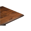 Pemberly Row 96" Solid Wood Double Pedestal Dining Table in Dark Brown | Cymax Business