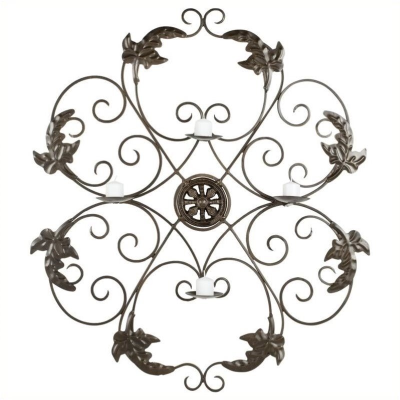 Hawthorne Collection Rustic Iron Wall Decor | Homesquare