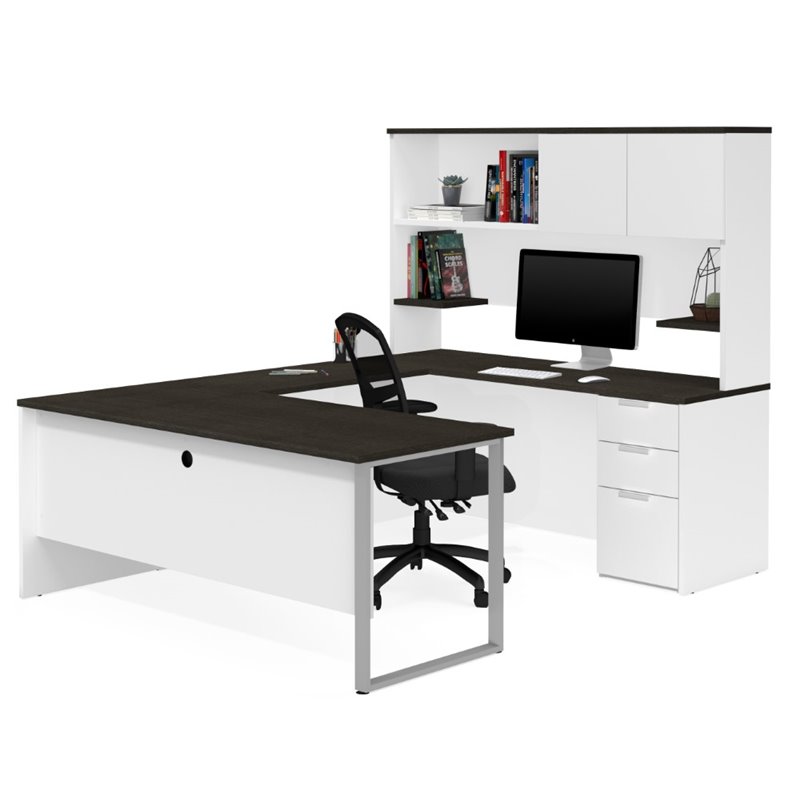 U Shaped Desks, U Shape Computer Desks, U Desks | Cymax.com