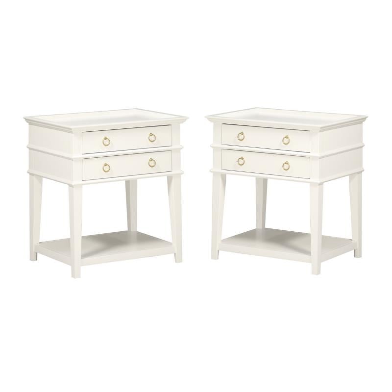 Tray top nightstand store