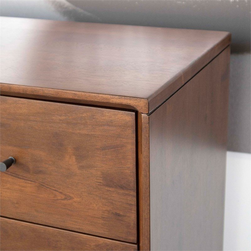 Home square 2 piece set with 6 drawer double dresser and 5 drawer chest in coffee store