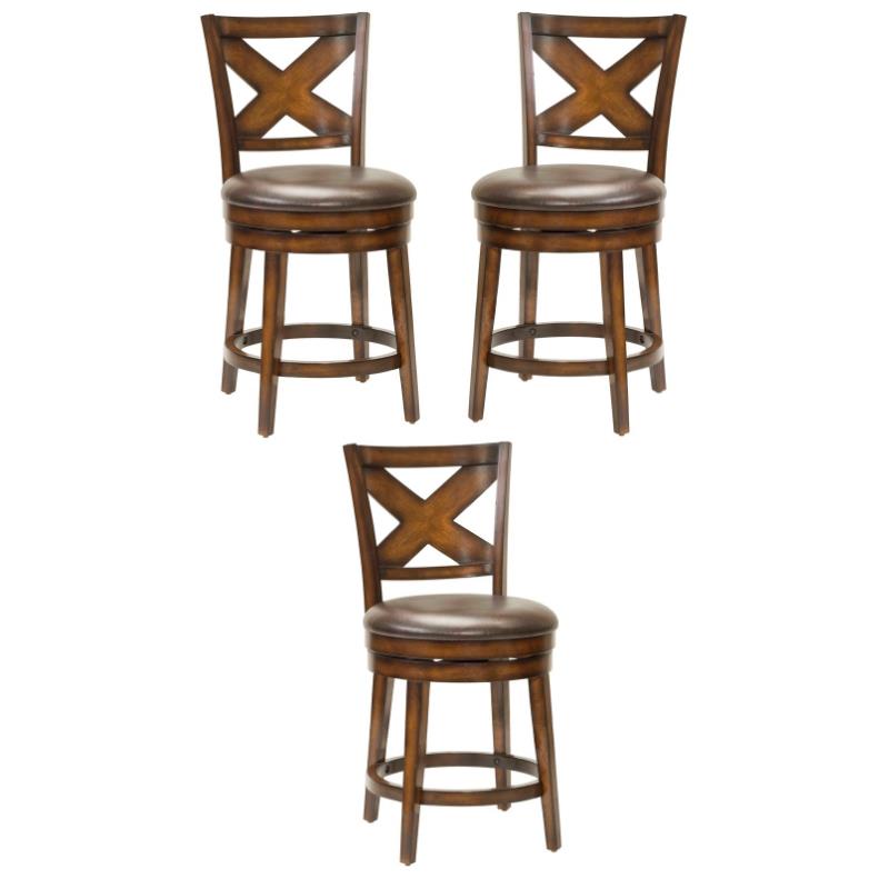 Counter Height (24 -27) Oak Bar Stools