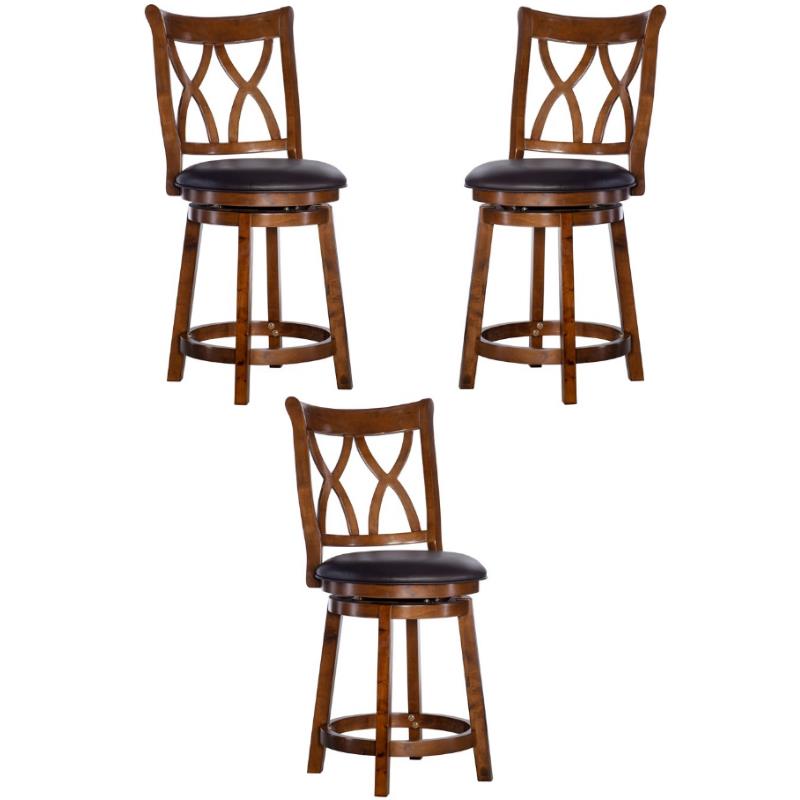 Traditional With Back Counter Height (24 -27) Bar Stools