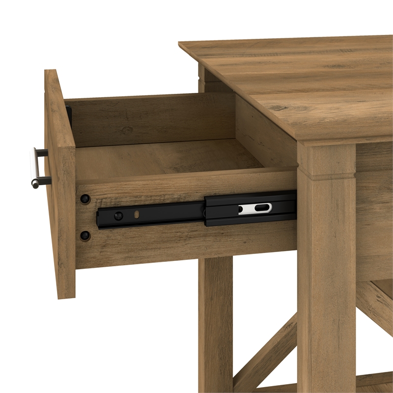 Key West Console Table with Drawers in Reclaimed Pine - Engineered Wood