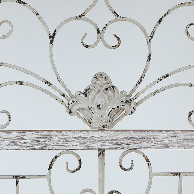 Luxen Home Metal Window Scroll Wall Decor - WHA252