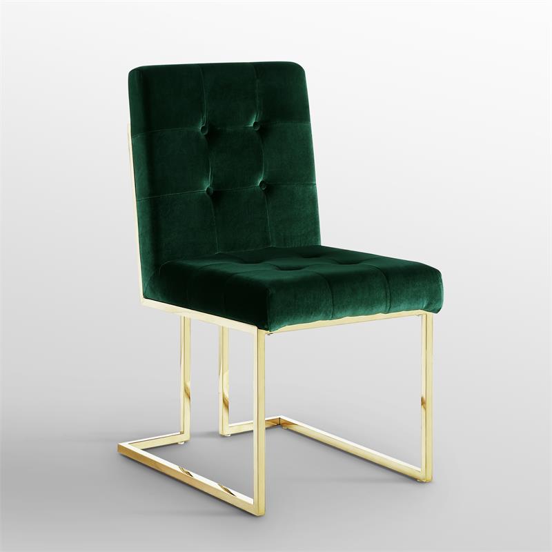 Hunter green dining chairs store