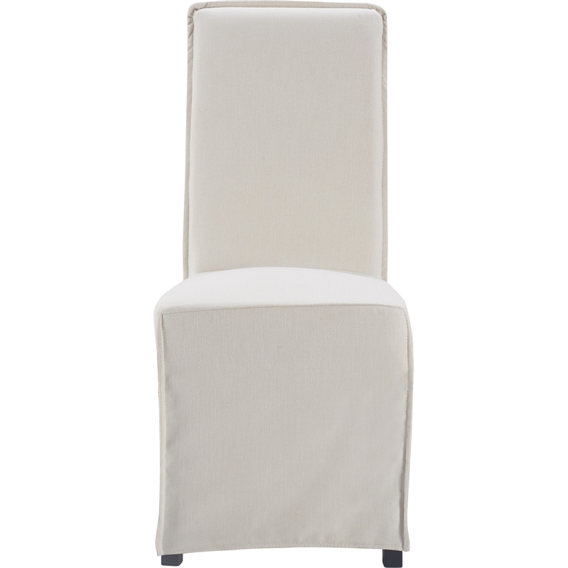 Finch Grayson Parsons Dining Chairs with Removable Slipcover Set of 2 ...
