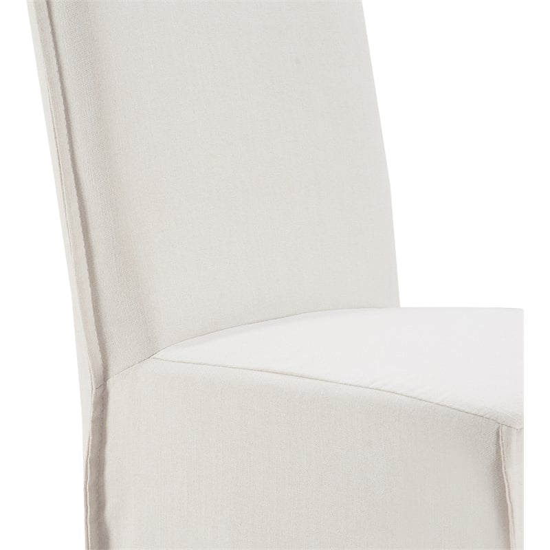 Finch Grayson Parsons Dining Chairs with Removable Slipcover Set of 2 ...