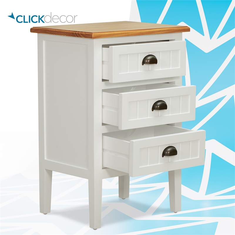 ClickDecor Martin Cabinet White | Cymax Business