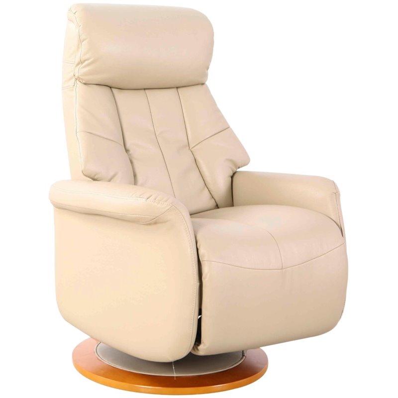 Relax-R Orleans Faux Leather Recliner in Cobble | Cymax Business