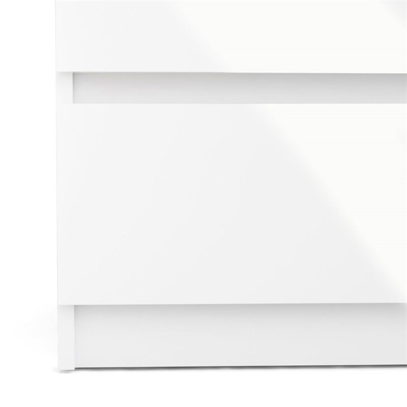 Levan home 6 drawer double bedroom dresser in white high gloss store