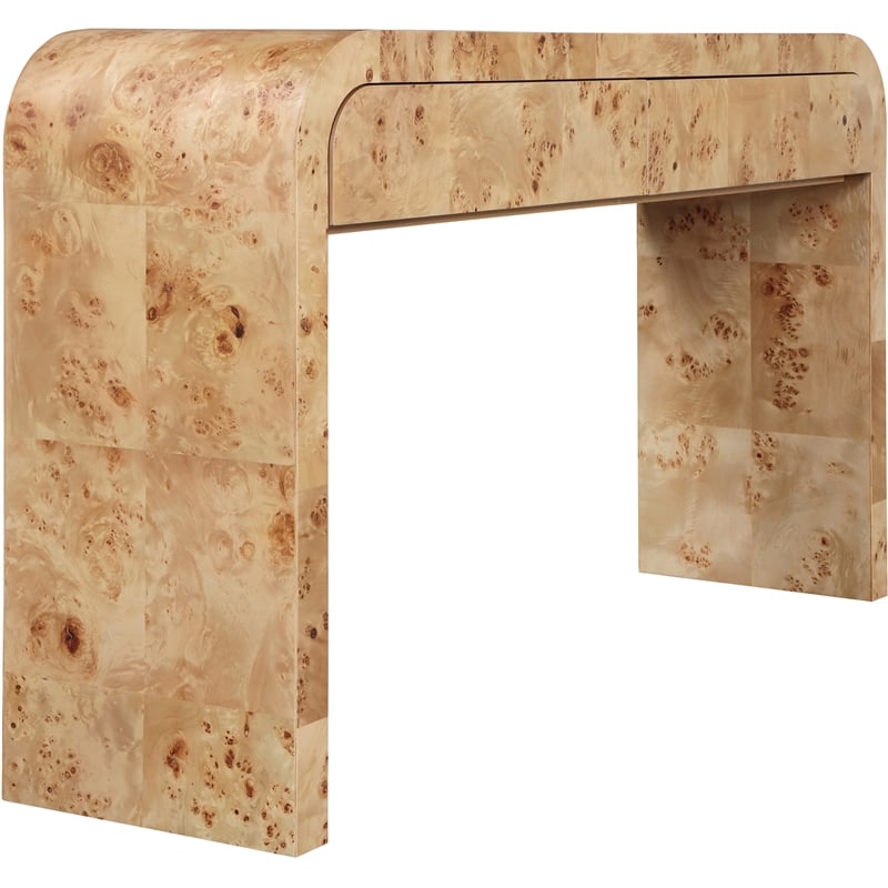 Meridian Furniture Cresthill Natural Ash Console Table | Cymax Business