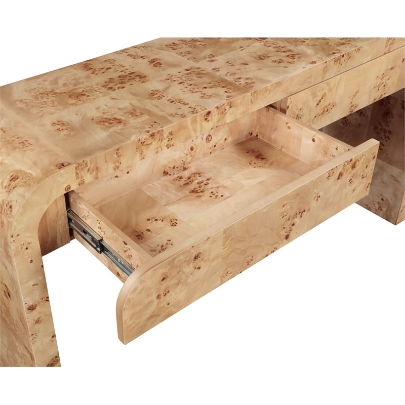 Meridian Furniture Cresthill Natural Ash Console Table | Cymax Business