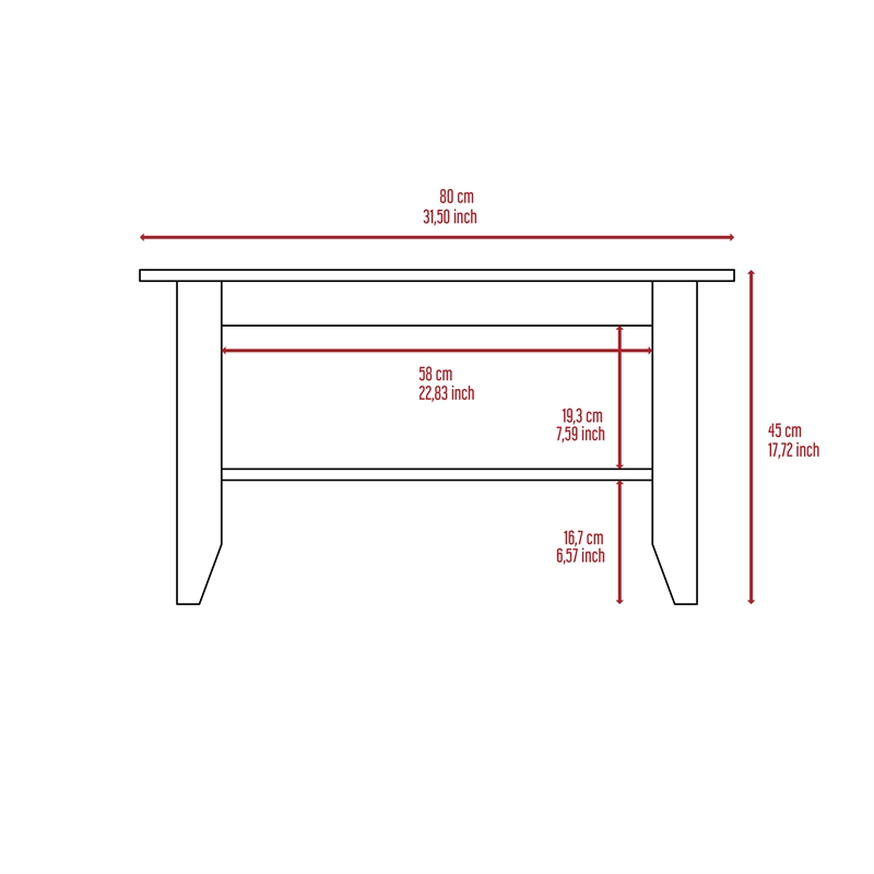IKEA Hemnes Coffee Table (Rectangle) Dimensions Drawings | atelier-yuwa ...