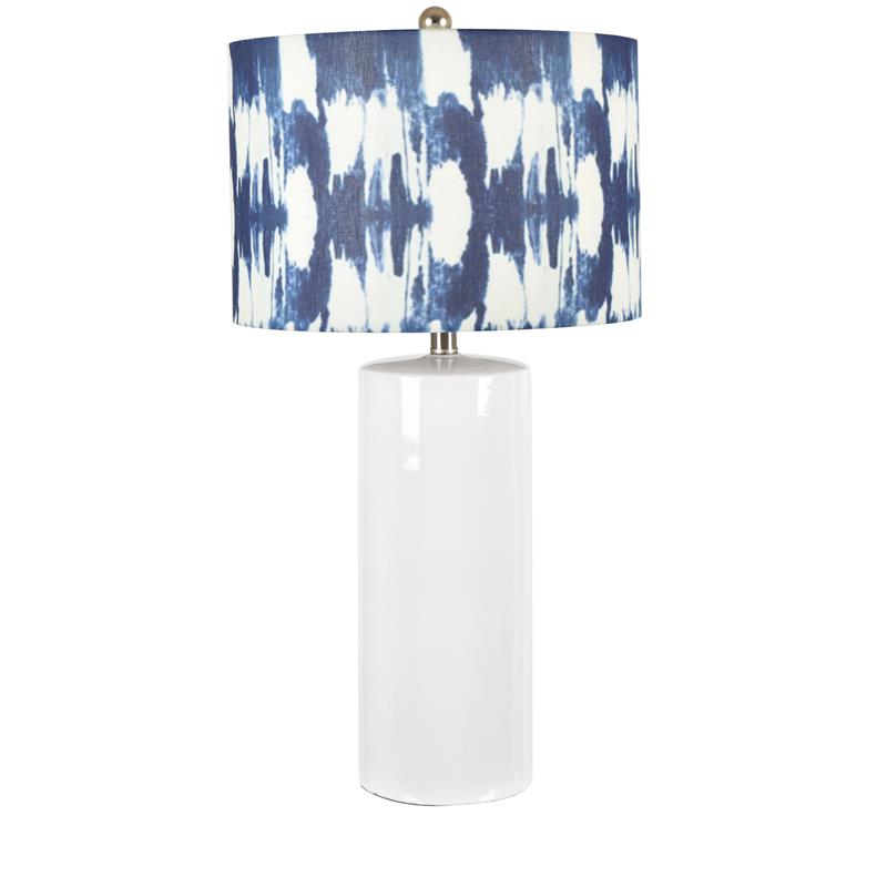 Evolution by Crestview Collection Madison Ceramic Table Lamp in Blue ...