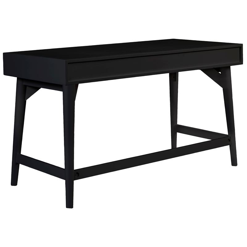 Origins by Alpine Larsen Large Desk in Black | Cymax Business
