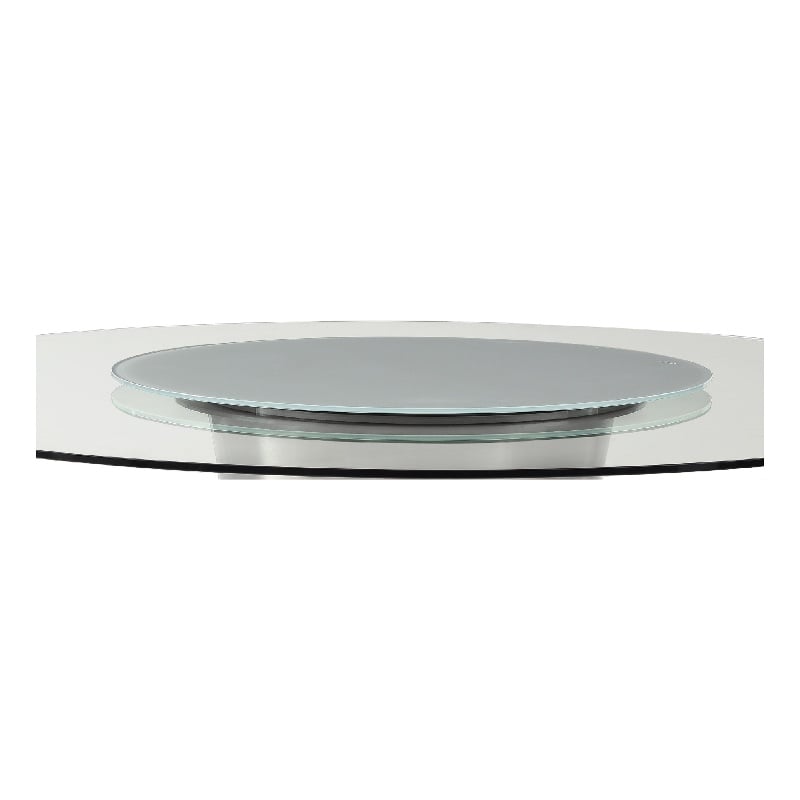 Round Clear Glass Lazy Susan | Homesquare