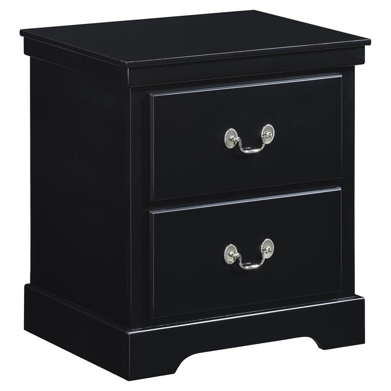 Black Night Stands, Black Nightstands, Night Stand in Ebony | Cymax.com