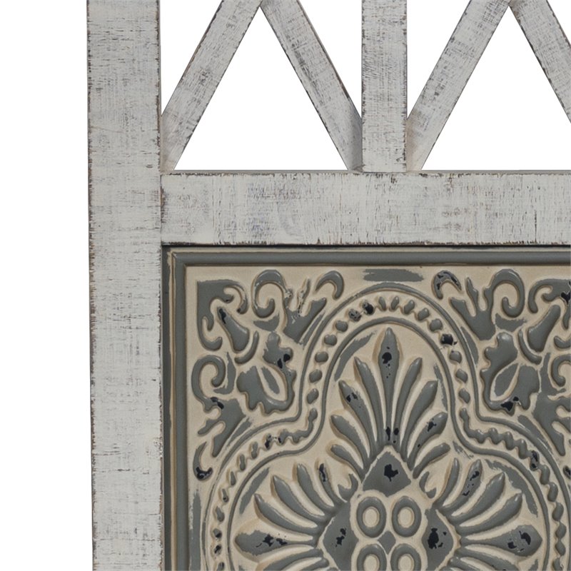 Stratton Home Decor Distressed Door Panel Wall Decor | Cymax Business