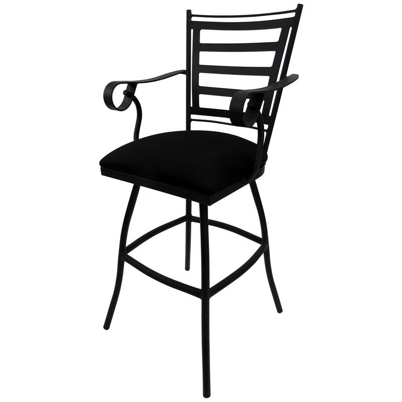 Outdoor Extra Tall Spectator Swivel Bar Stool 35