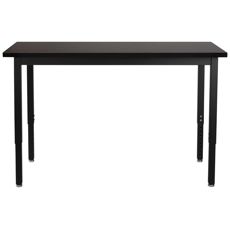 NPS SLT 3 Series 30x72" Metal Science Lab Table with Phenolic Top in ...