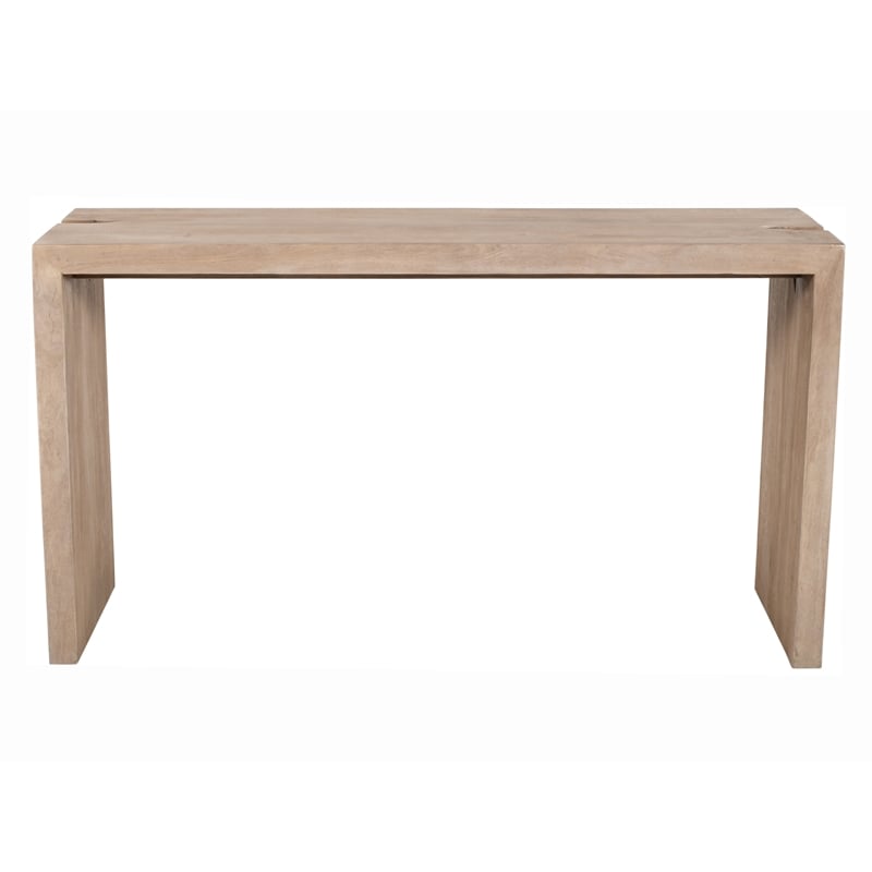 Argyle 4-Piece Counter Table Modern Light Ash Ivory Finish Reclaimed Solid Wood