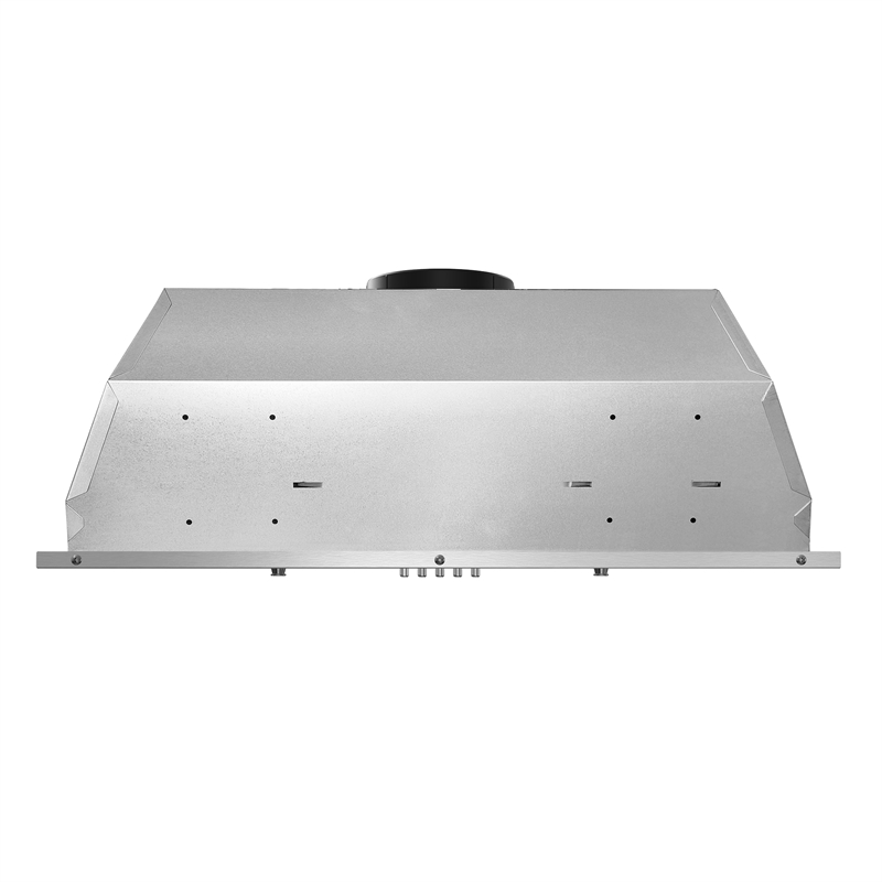 30 in. Insert Range Hood with Push Button Controls in Stainless Steel ...