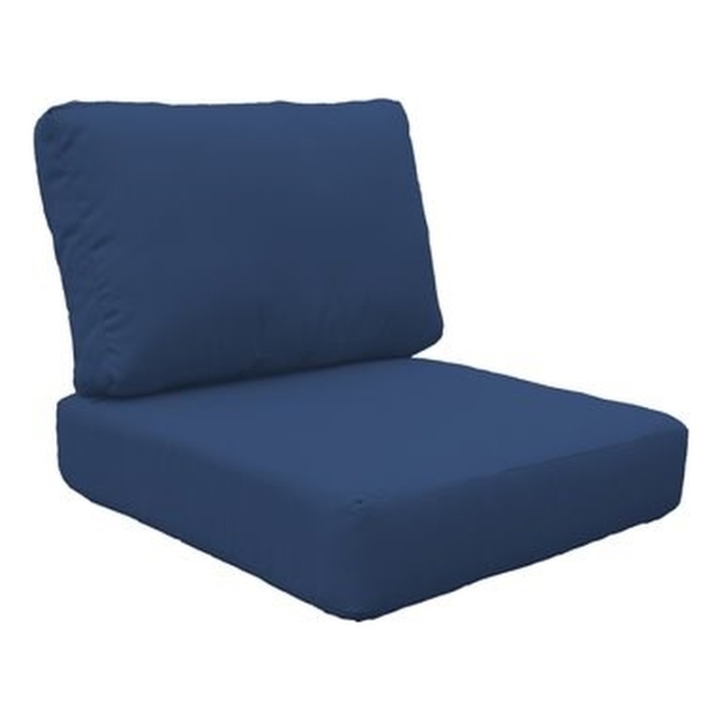 Afuera Living Contemporary Water Resistant Cover Set in Navy | Homesquare