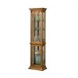 Pulaski Curios Display Cabinet in Estate Oak - 21214