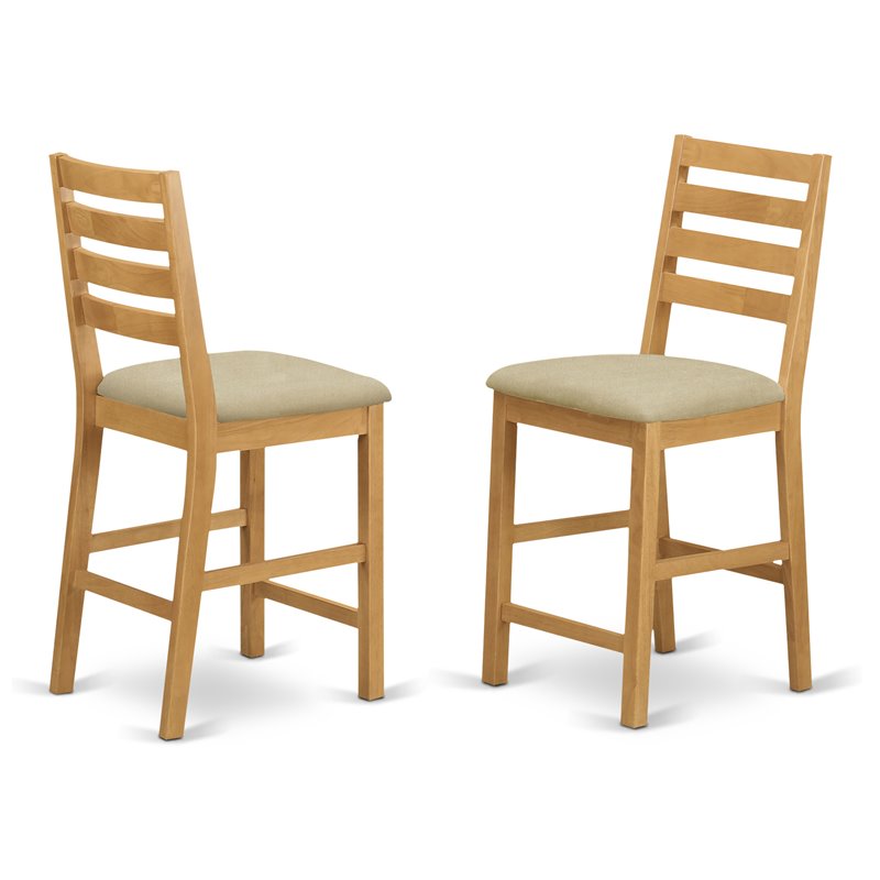 Counter Height (24 -27) Oak Bar Stools