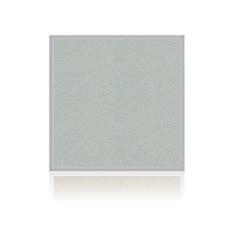 Ghent's Vinyl 4' x 4' Bulletin Board with Aluminum Frame in Silver ...