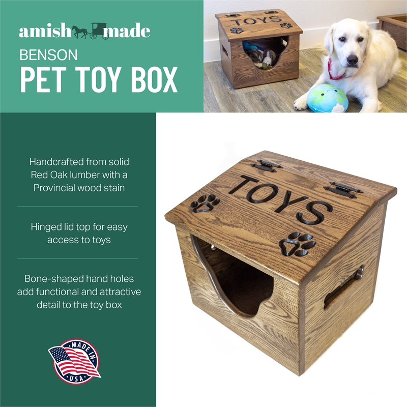 American Furniture Classics Benson Pet Toy Box | Cymax Business
